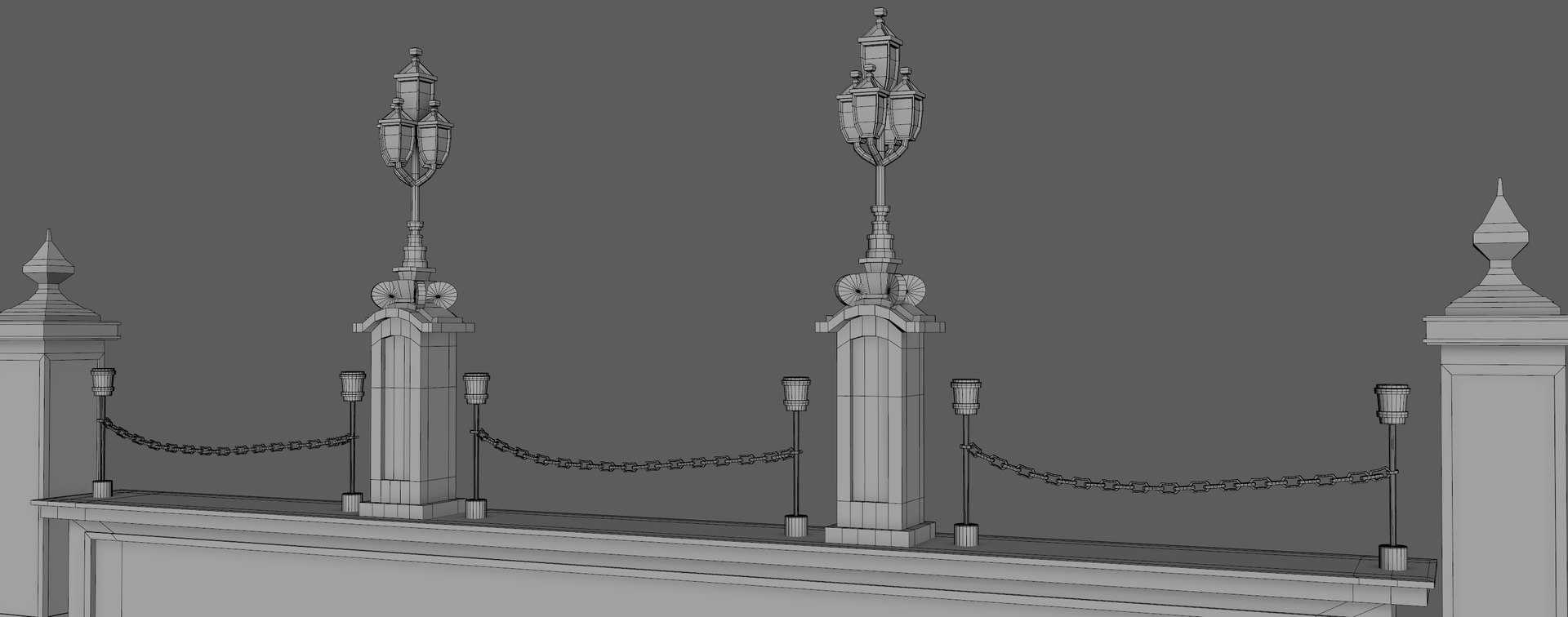 3D Model Fence Fantasy - TurboSquid 1292100