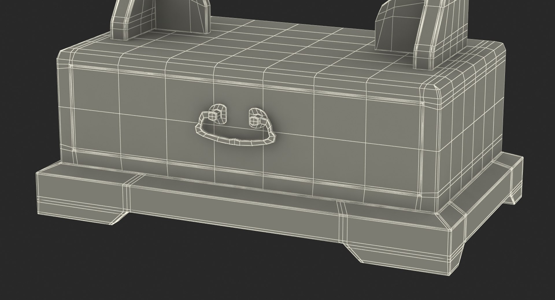 3d Double Katana Stand Drawer Model