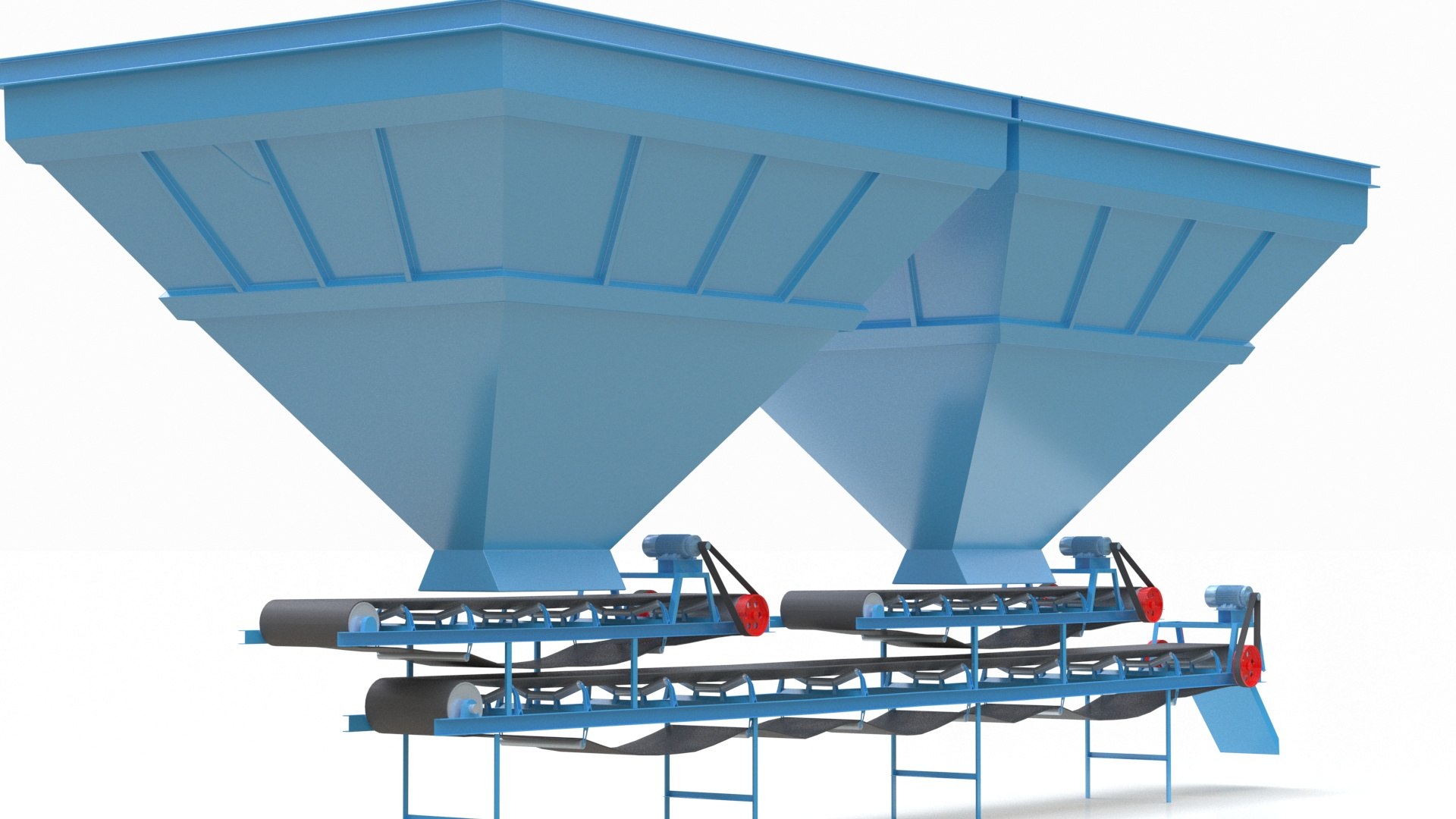 Coal Blending Machine For Silo 3D Model - TurboSquid 2265730