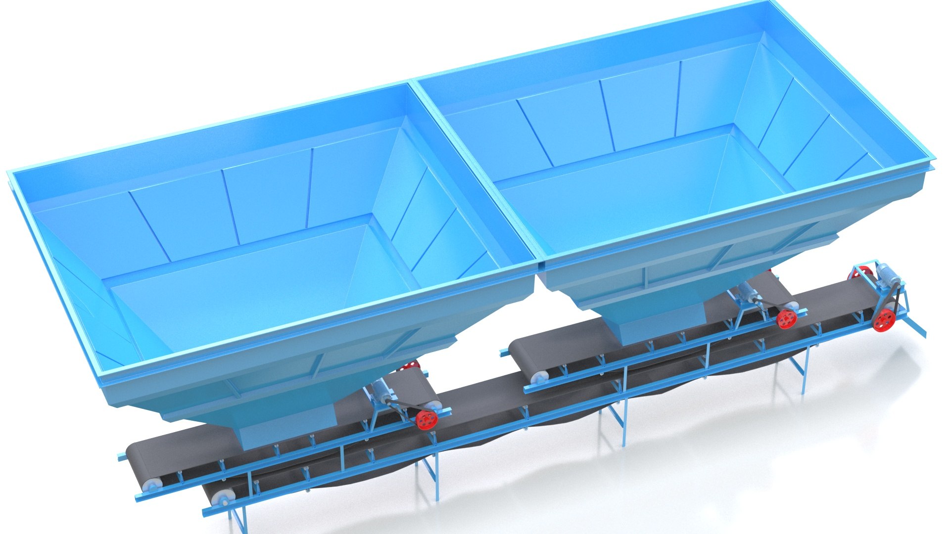 Coal Blending Machine For Silo 3D Model - TurboSquid 2265730