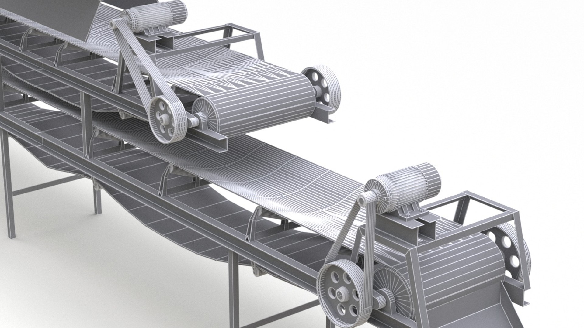 Coal Blending Machine For Silo 3D Model - TurboSquid 2265730