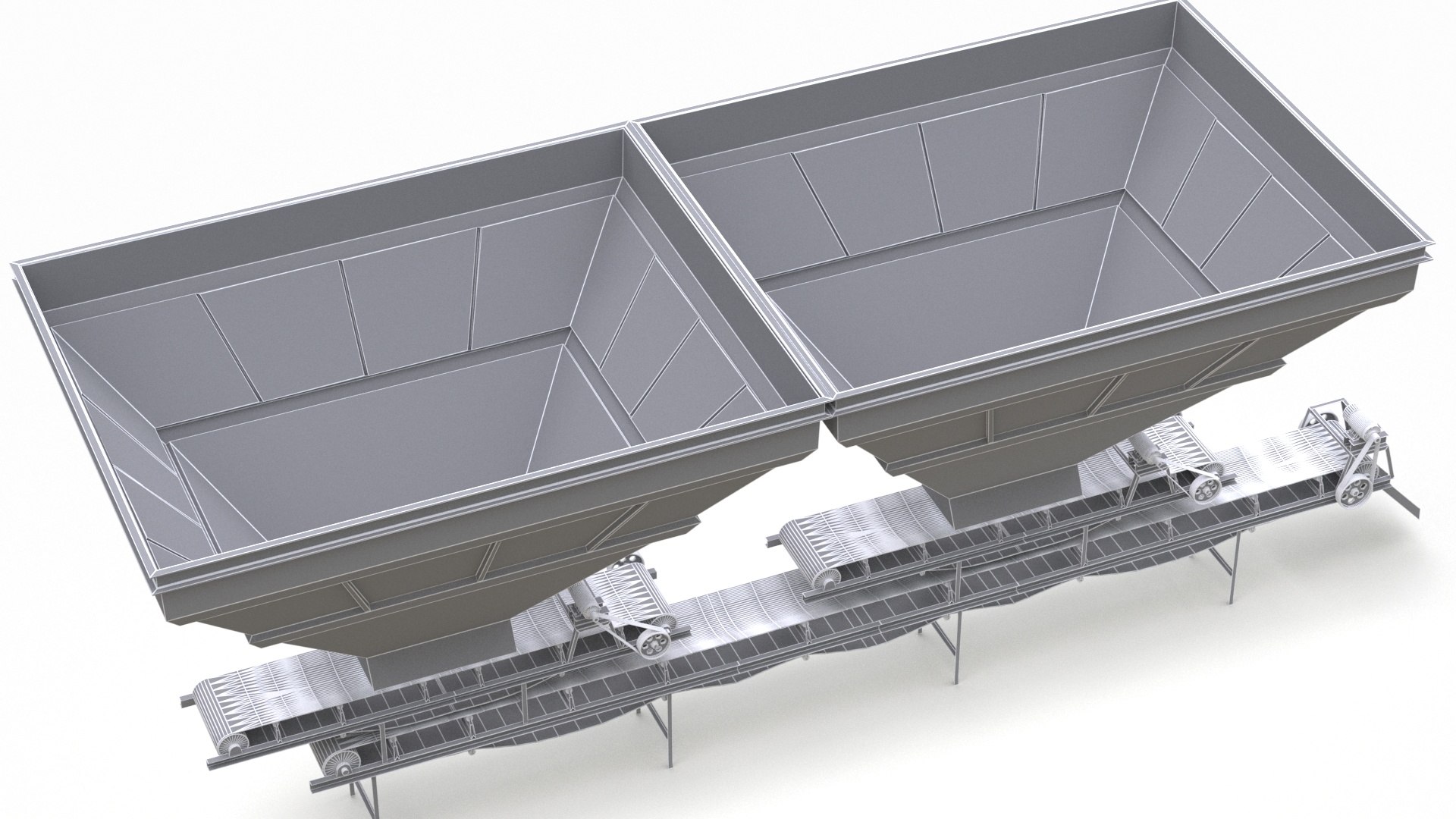 Coal Blending Machine For Silo 3D Model - TurboSquid 2265730