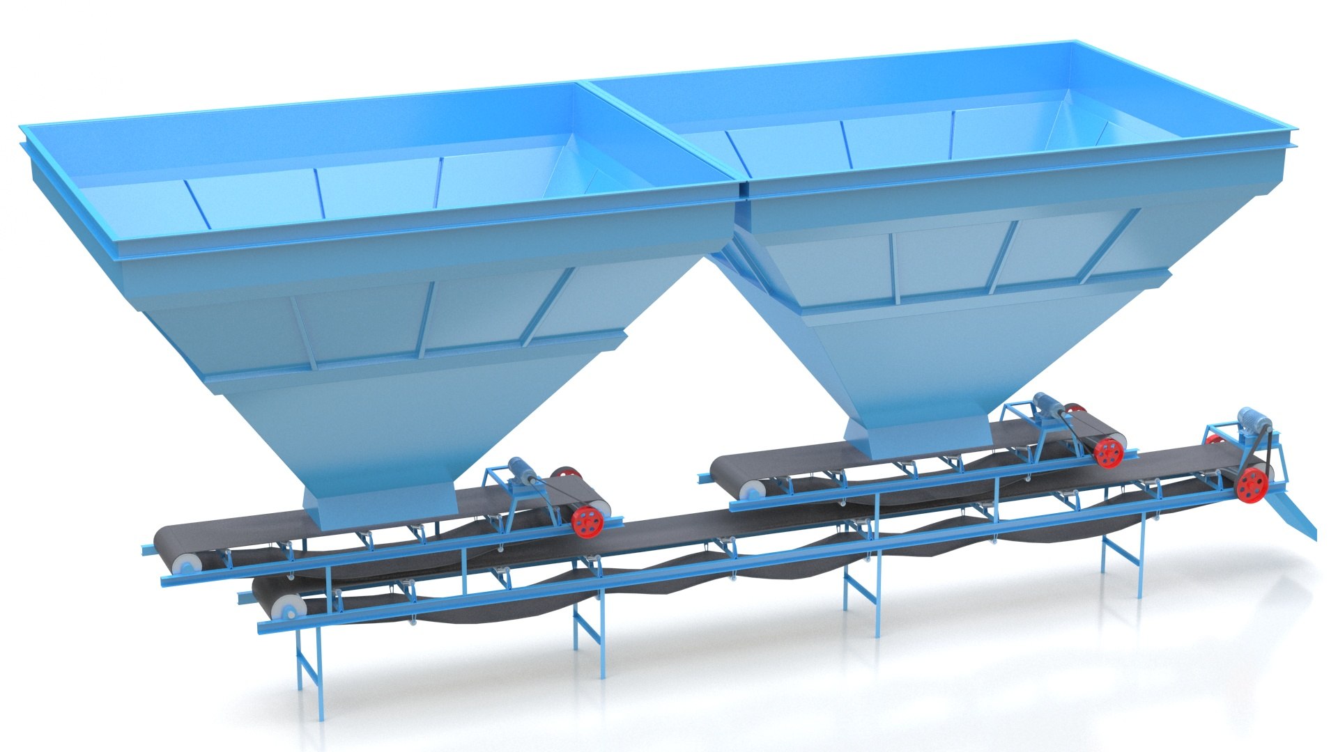 Coal Blending Machine For Silo 3D Model - TurboSquid 2265730