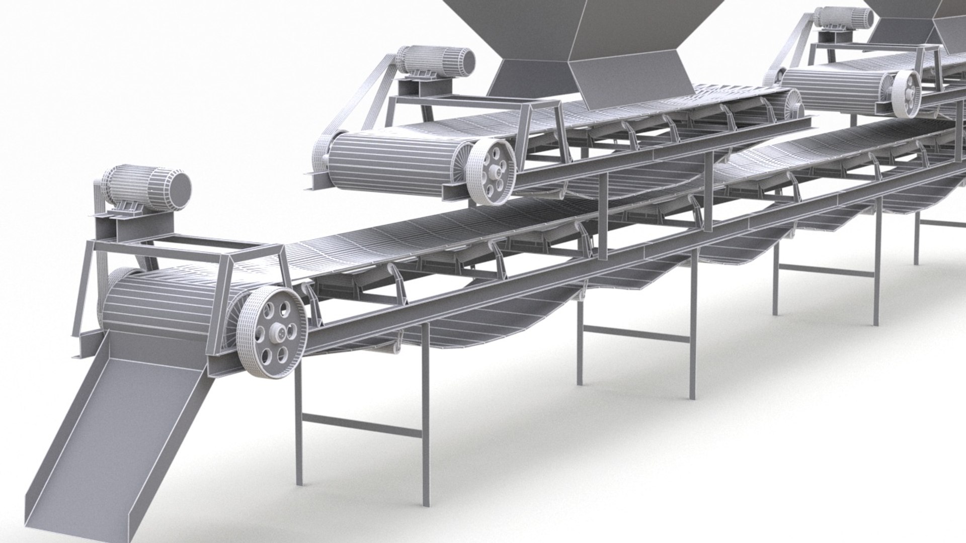 Coal Blending Machine For Silo 3D Model - TurboSquid 2265730