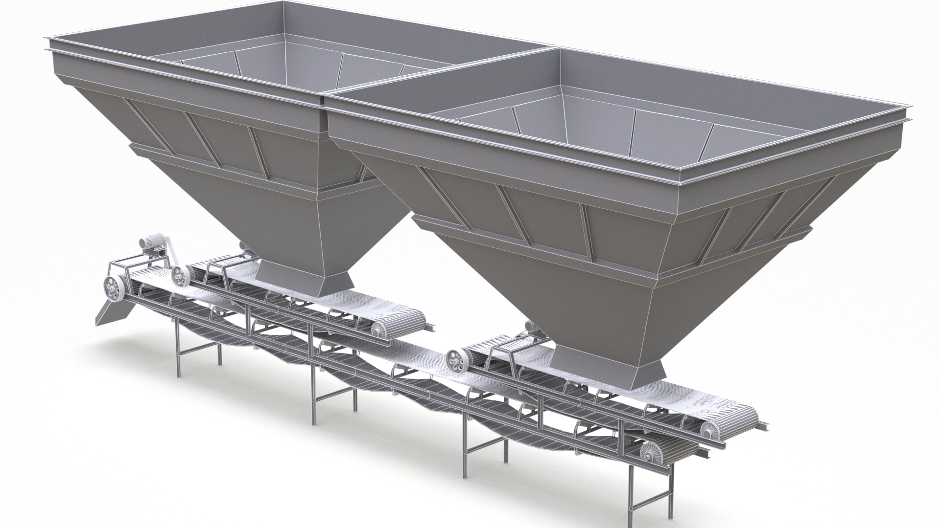 Coal Blending Machine For Silo 3D Model - TurboSquid 2265730
