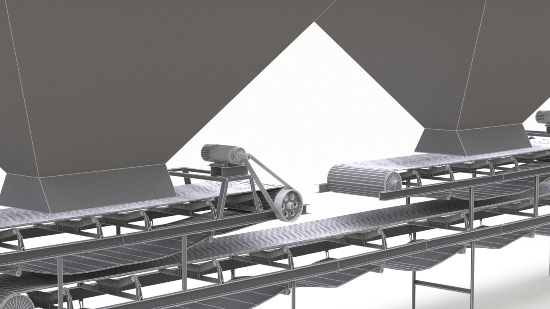 Coal Blending Machine For Silo 3D Model - TurboSquid 2265730