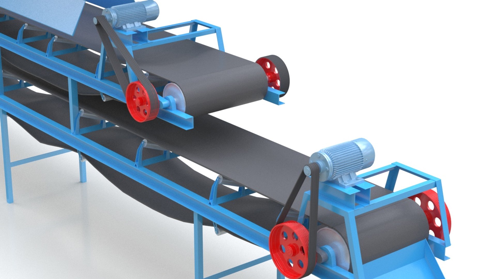 Coal Blending Machine For Silo 3D Model - TurboSquid 2265730