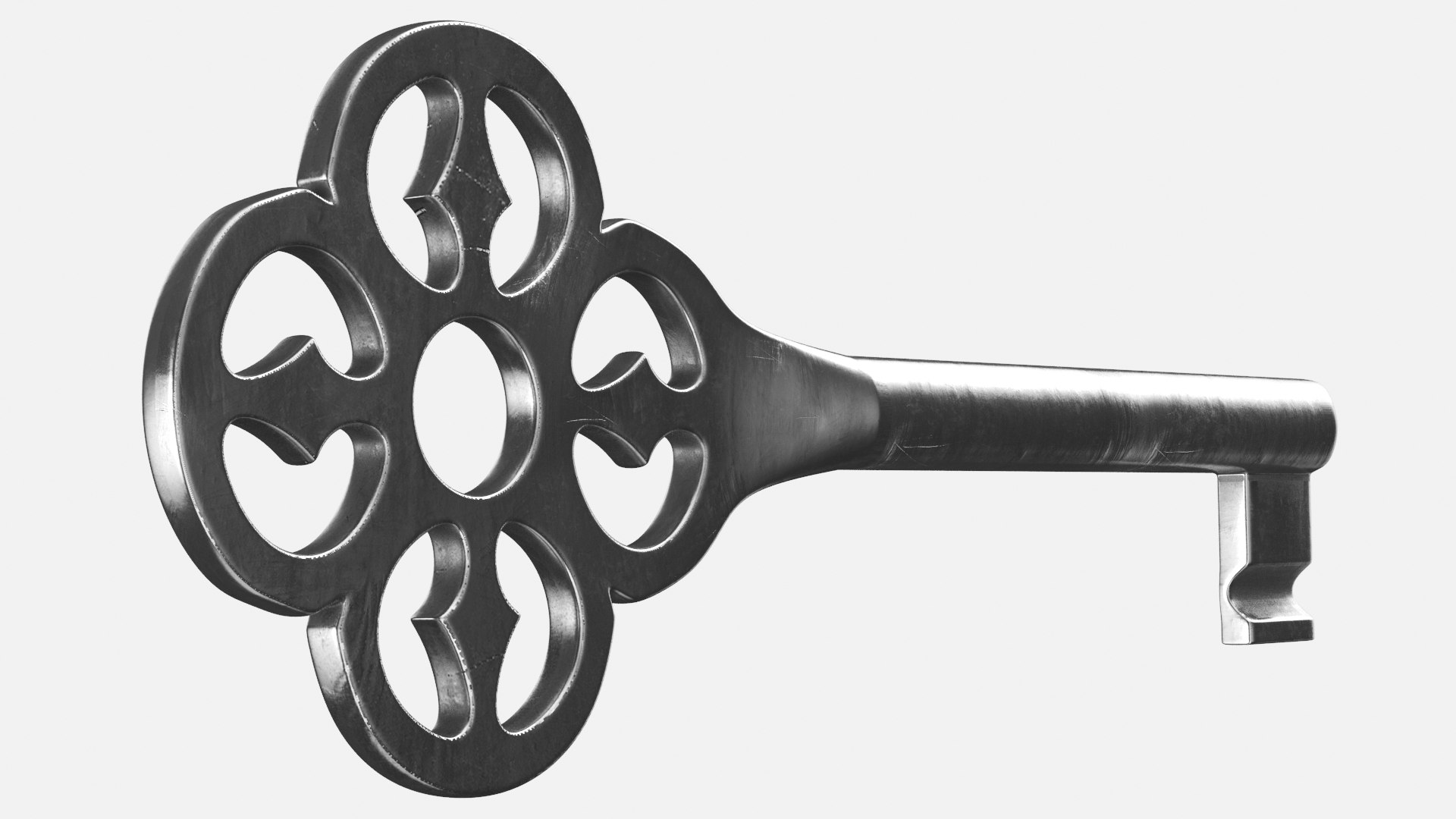 Real Old Key 3D - TurboSquid 1480527