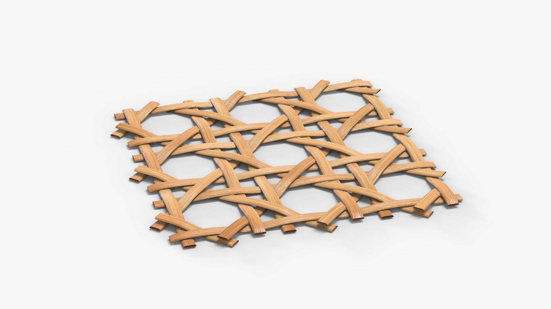 3D Rattan Weaving Pattern Model - TurboSquid 2158407