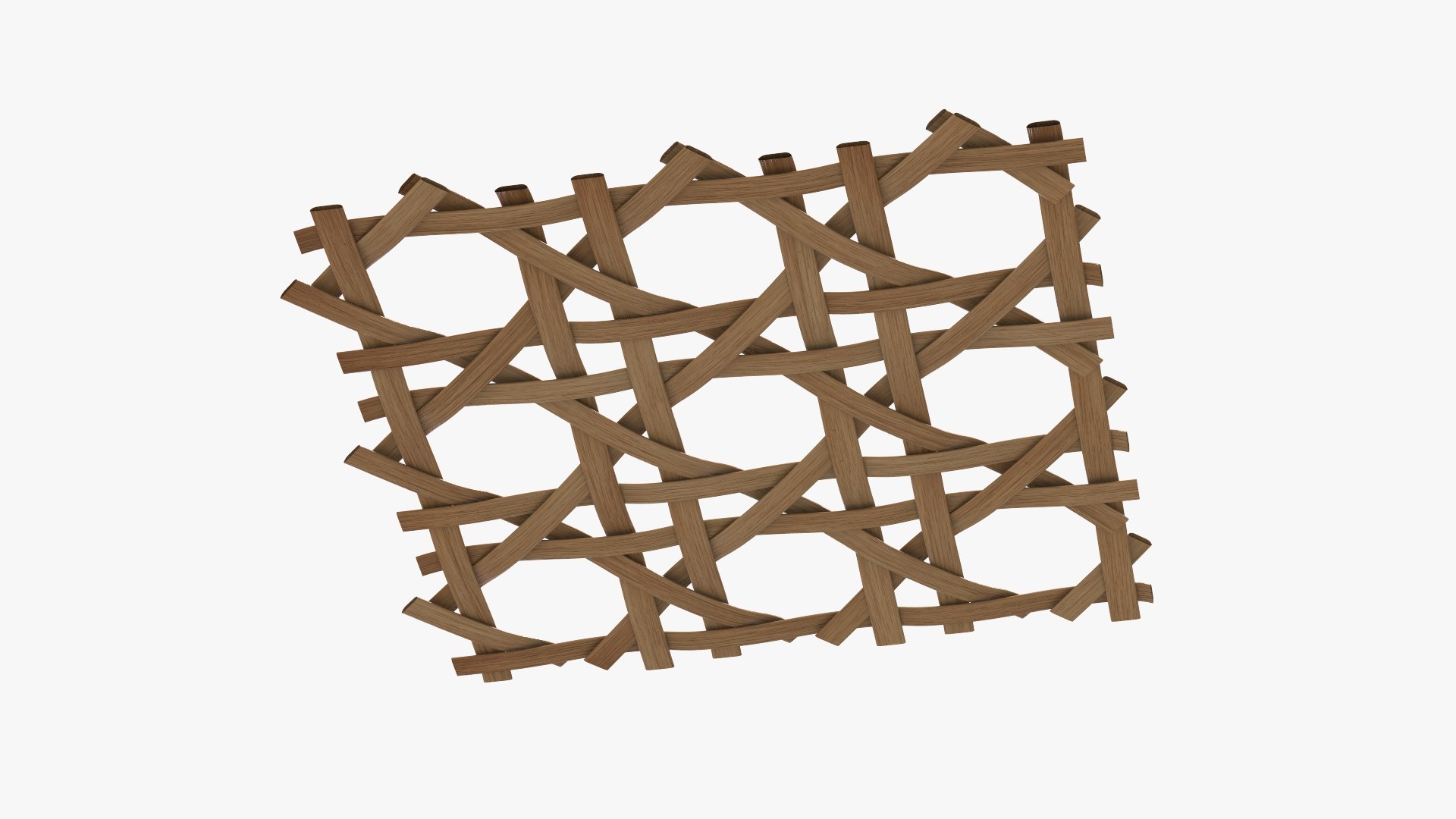 3D Rattan Weaving Pattern Model - TurboSquid 2158407