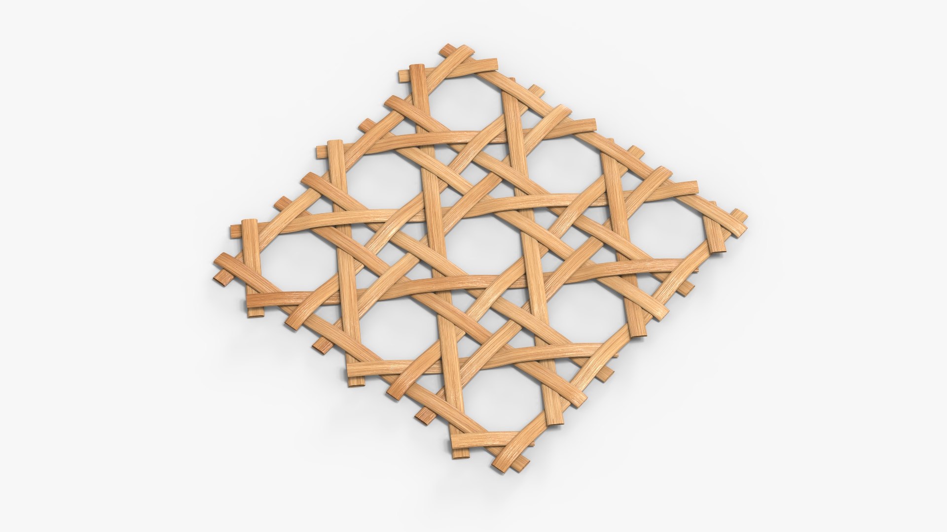 3D Rattan Weaving Pattern model - TurboSquid 2158407