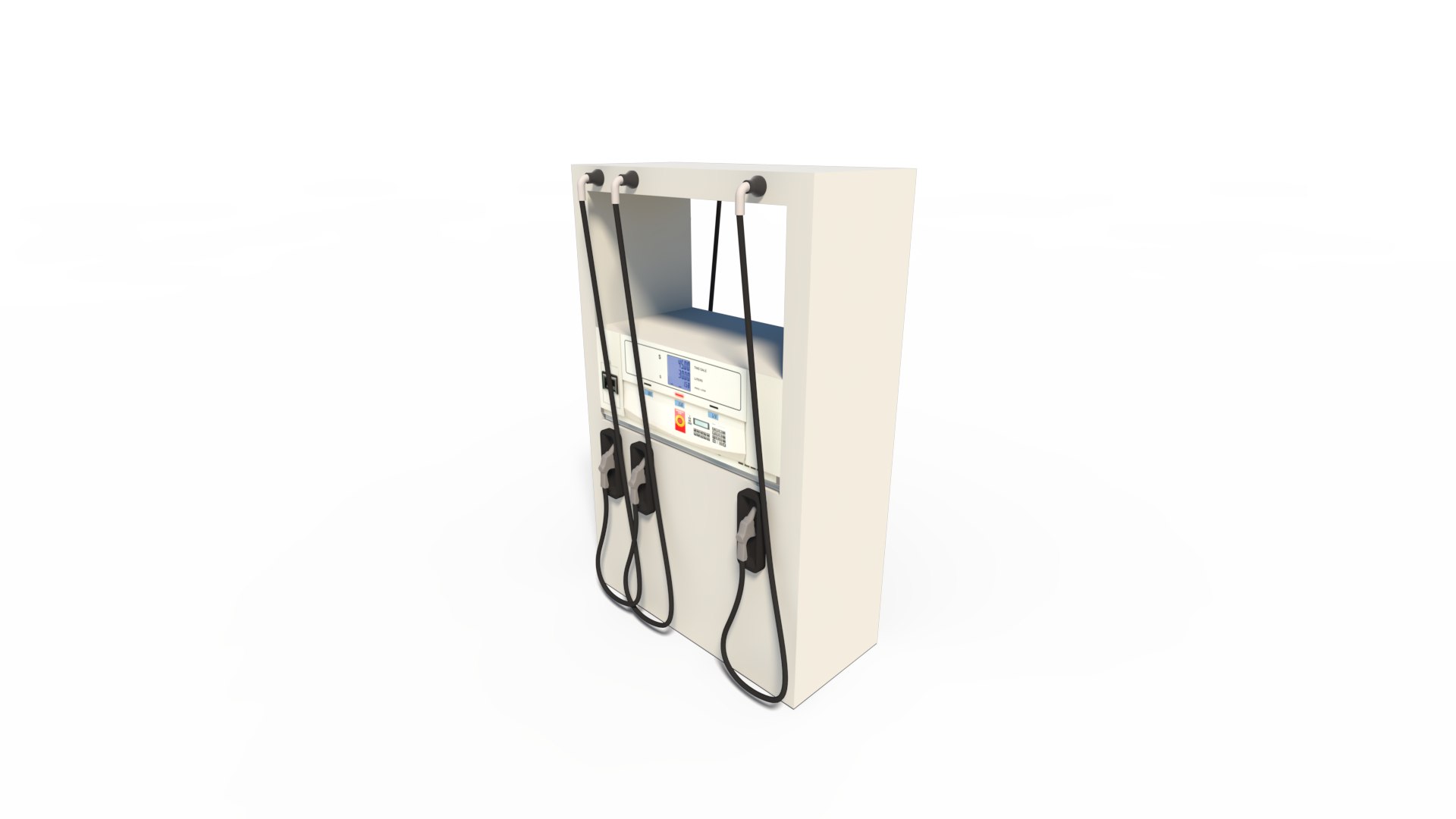 3D Fuel Dispenser Model - TurboSquid 1984762