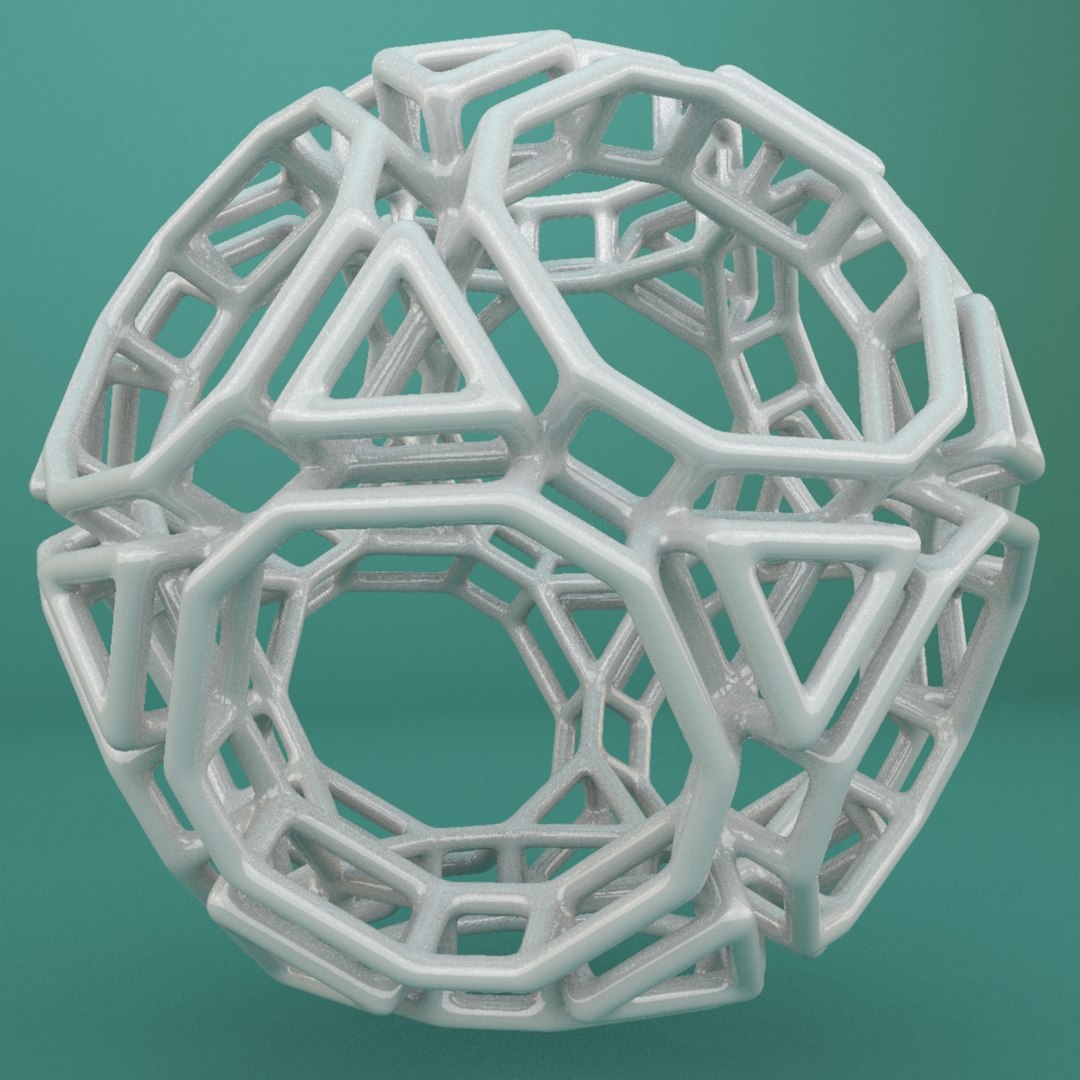 3d Model Geometric Shape