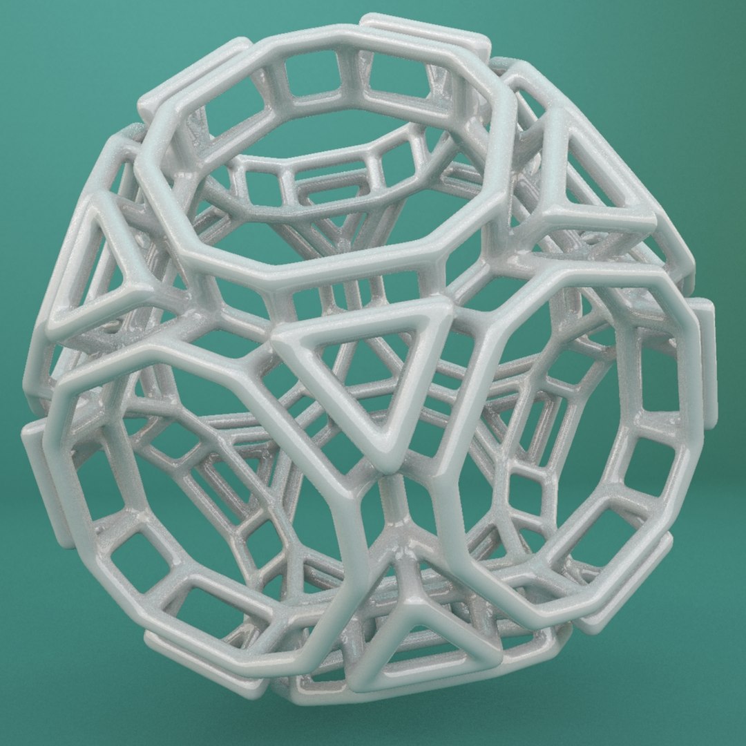 3d Model Geometric Shape