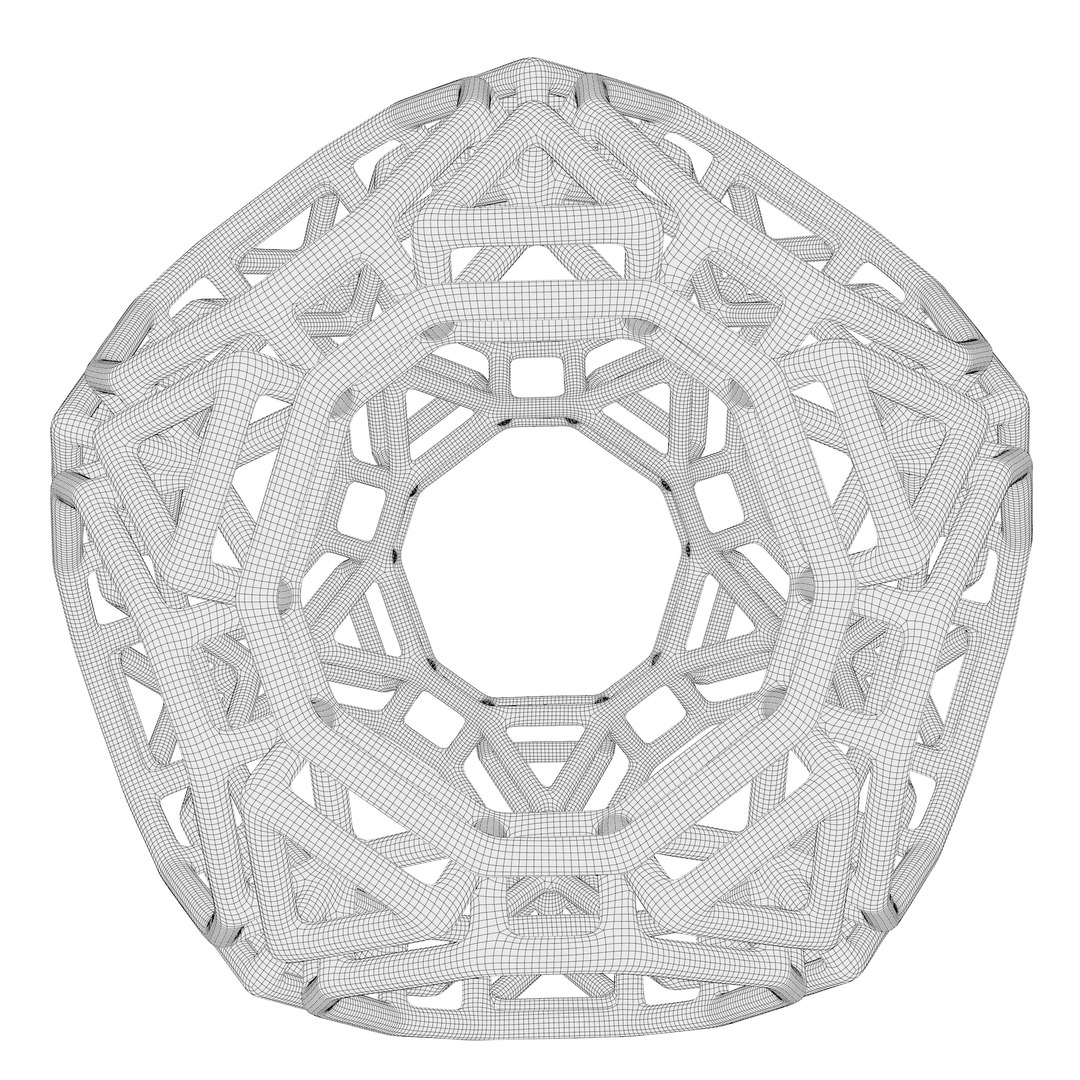 3d Model Geometric Shape