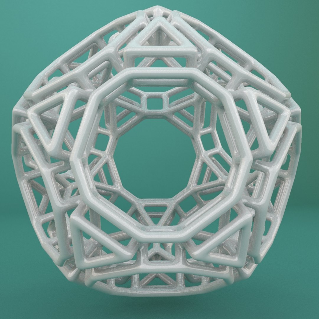 3d Model Geometric Shape