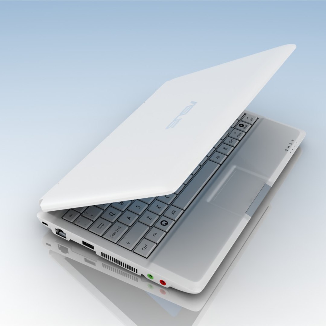 Notebook Asus Eee Pc 3d Model