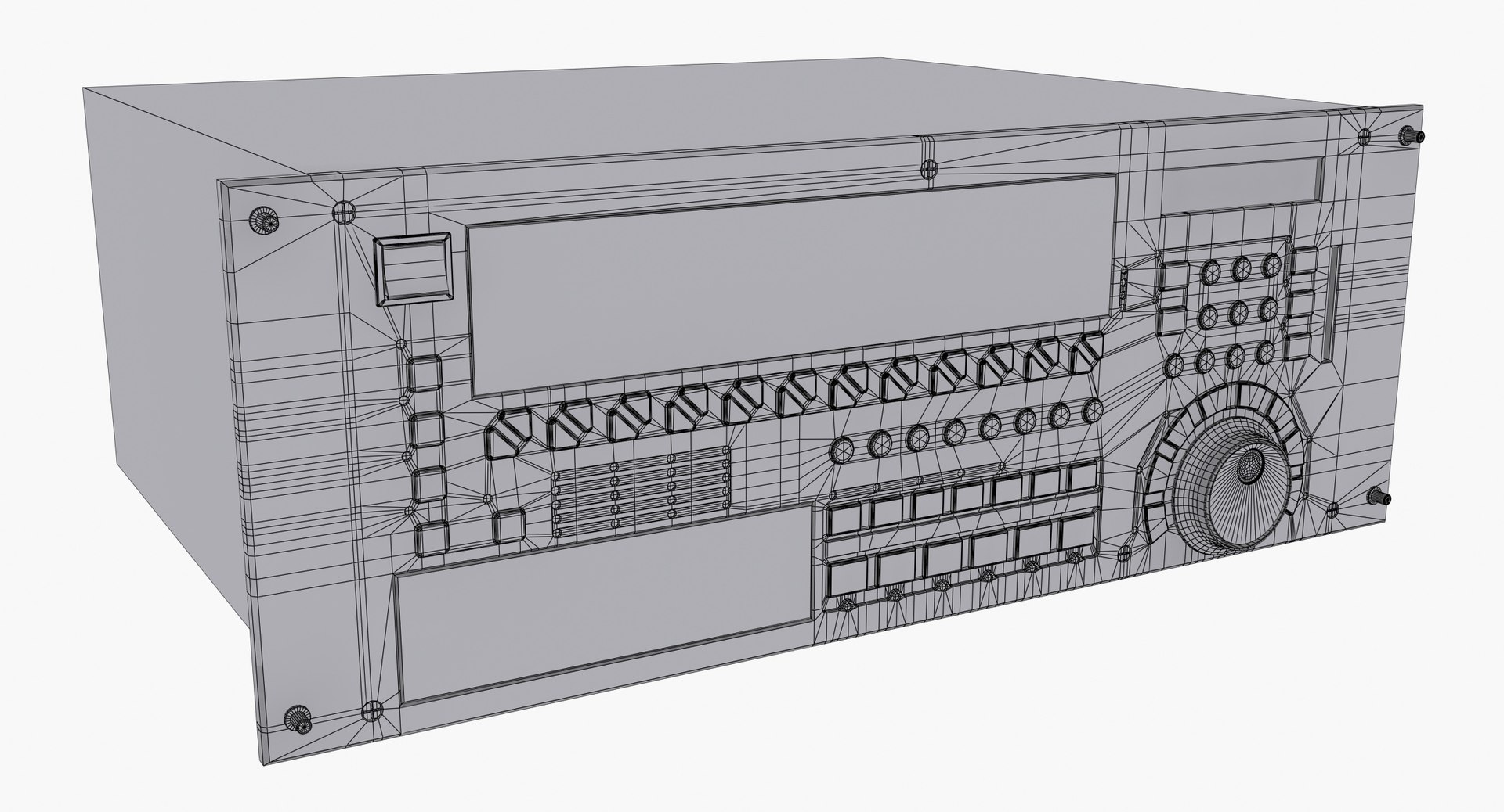 Multitrack Recorder Rack 3d Max