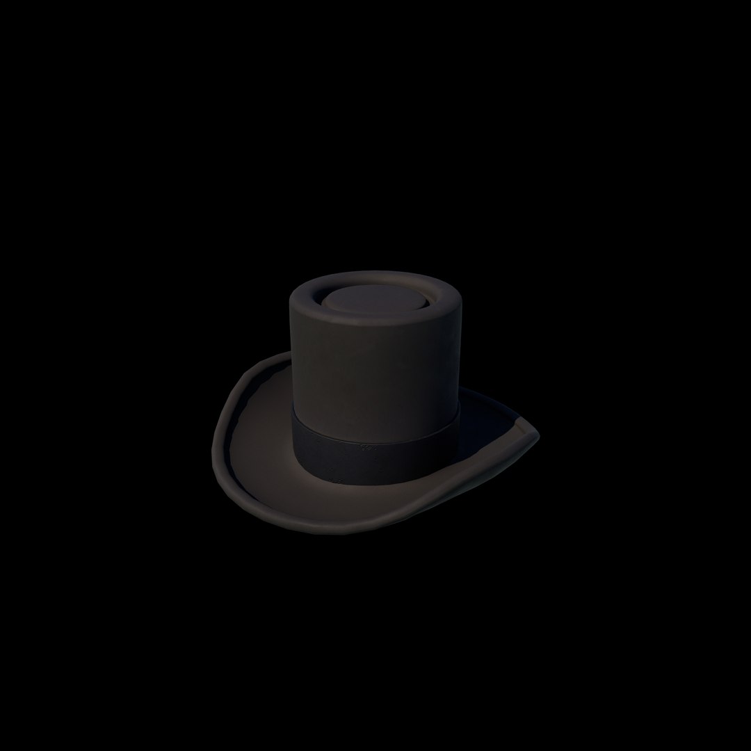 Top Hat 3D Model 3D Model - TurboSquid 2401725