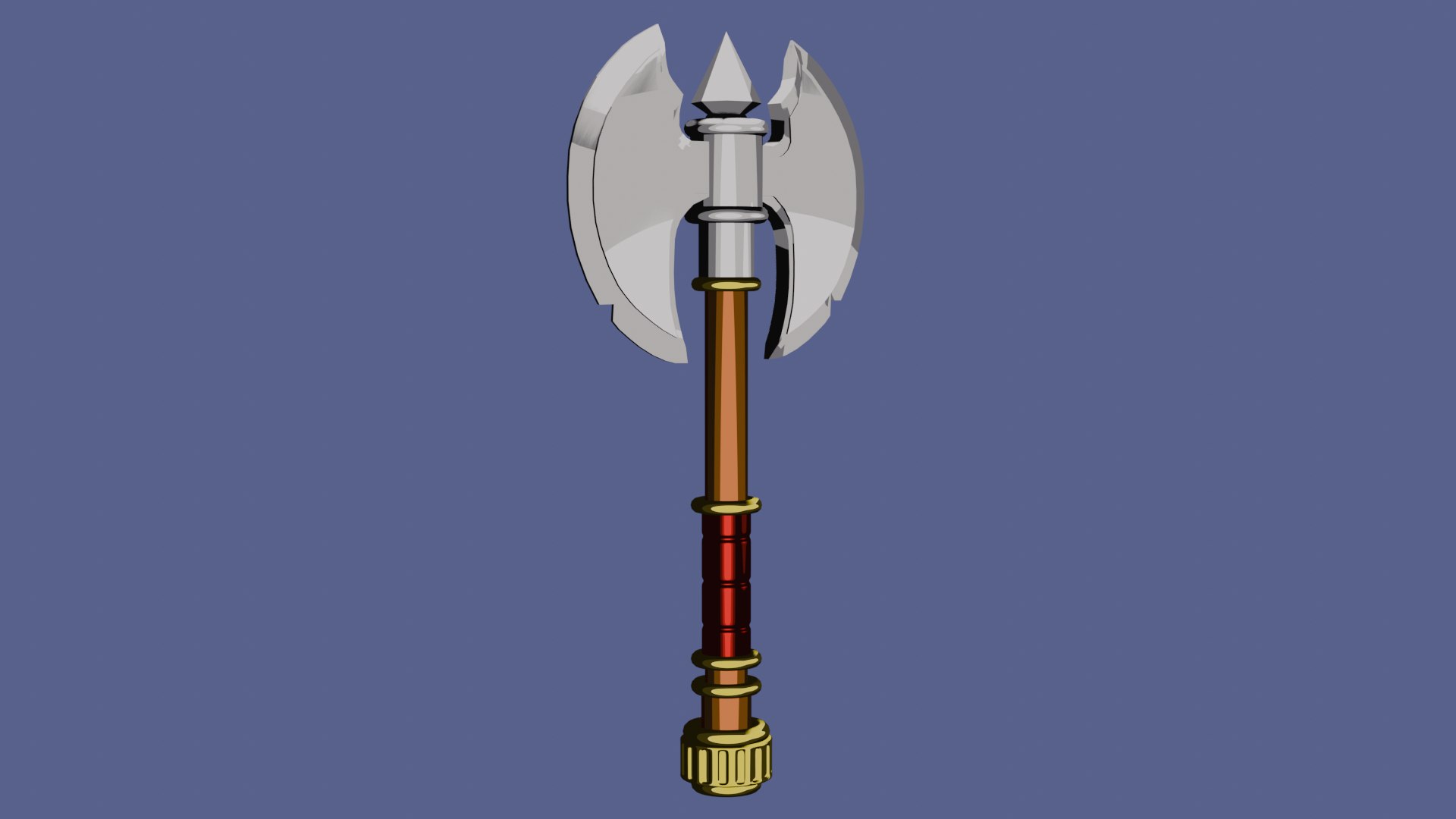 Stylized Iron Axe Game Ready 3D Model - TurboSquid 2166725