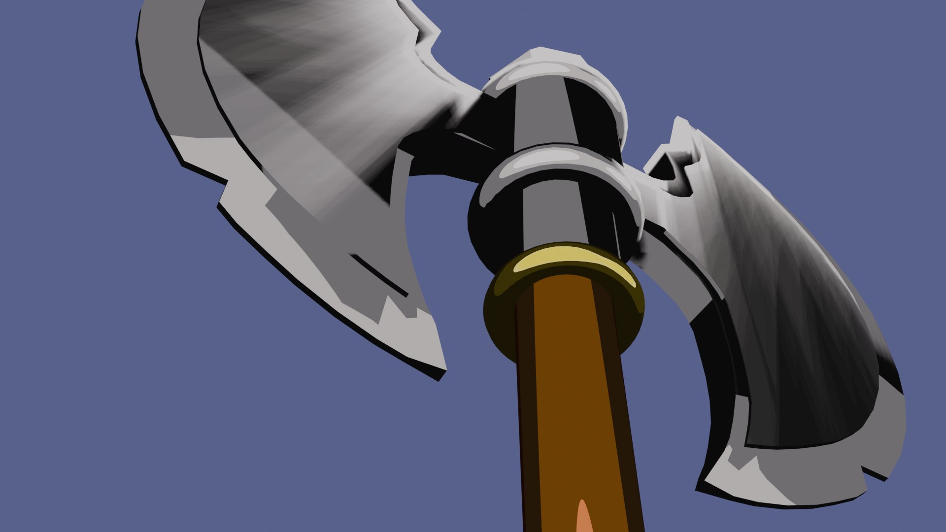 Stylized Iron Axe Game Ready 3D Model - TurboSquid 2166725
