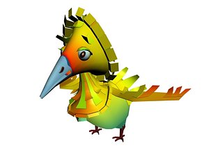 Cartoon Bird 3D Models for Download | TurboSquid