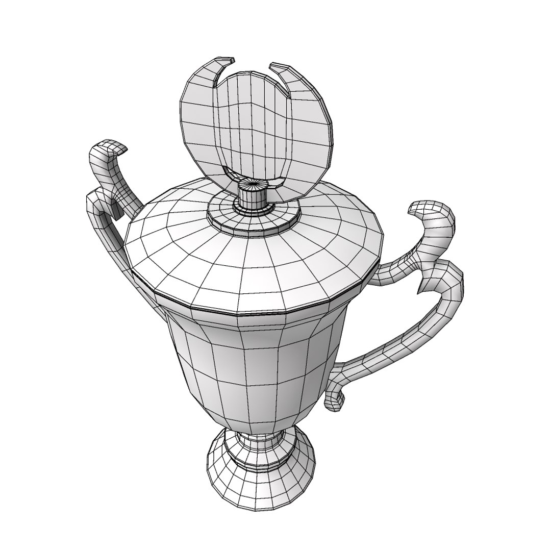 3d Awards Trophies Model