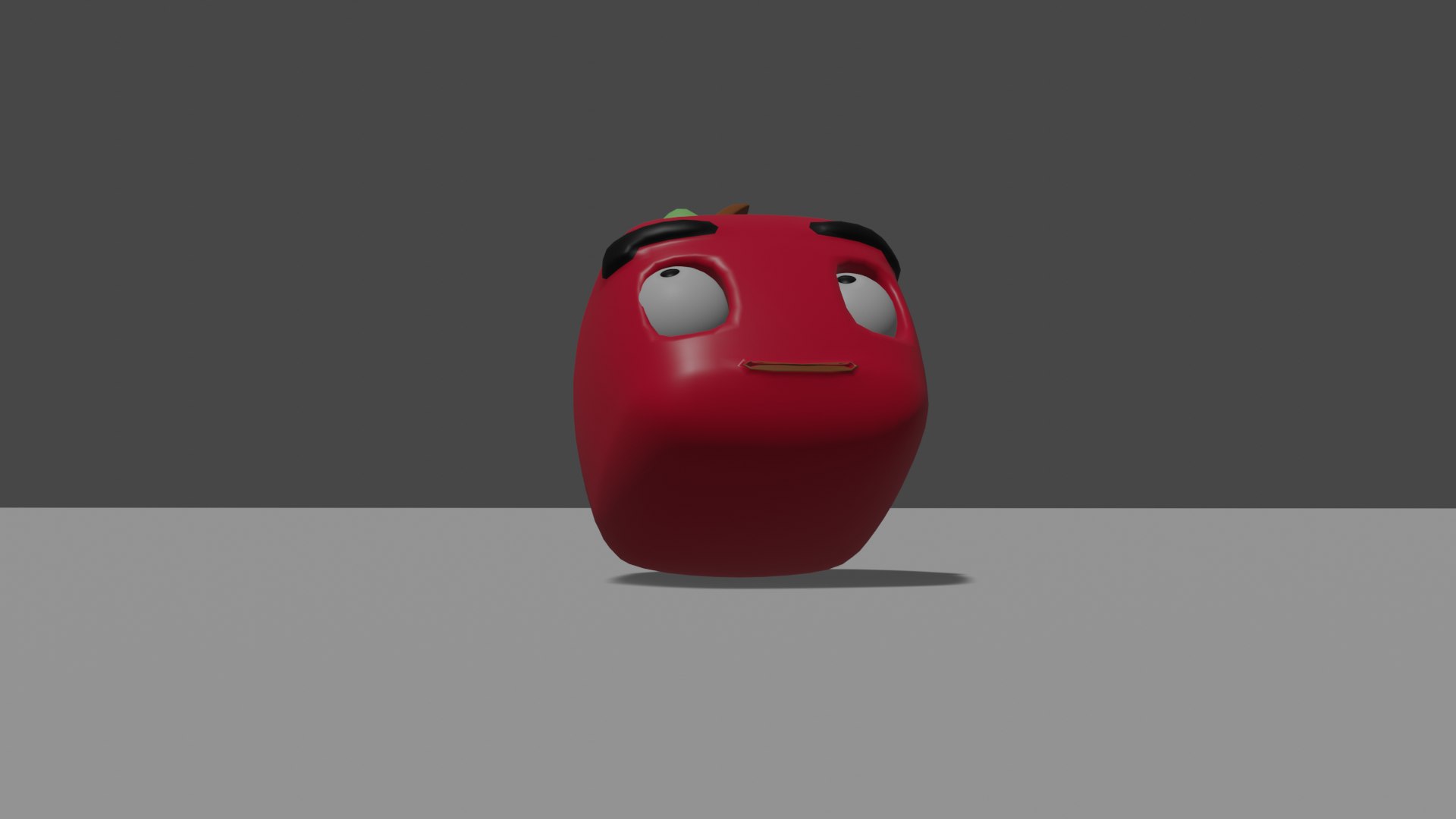 Free Apple Cartoon 3D - TurboSquid 1464163