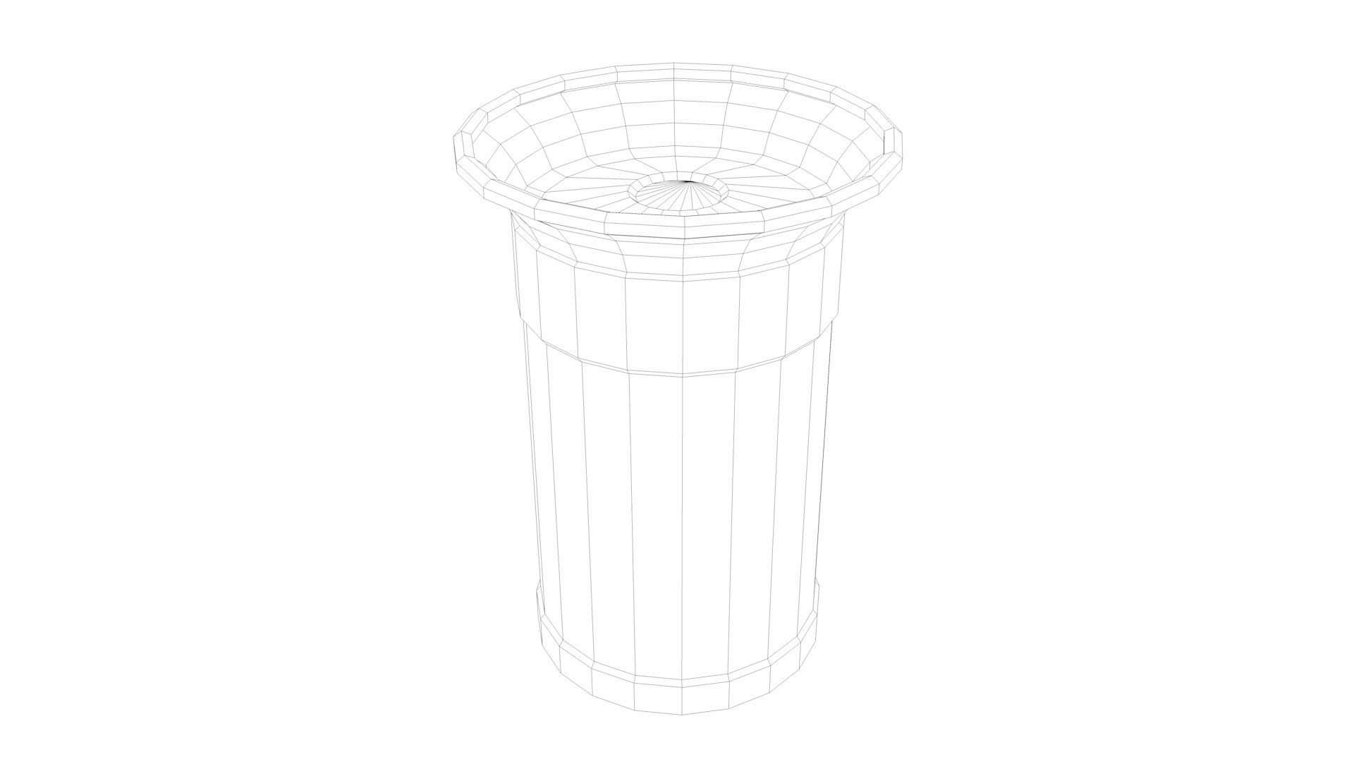 3D Model Garbage Can - TurboSquid 1831419