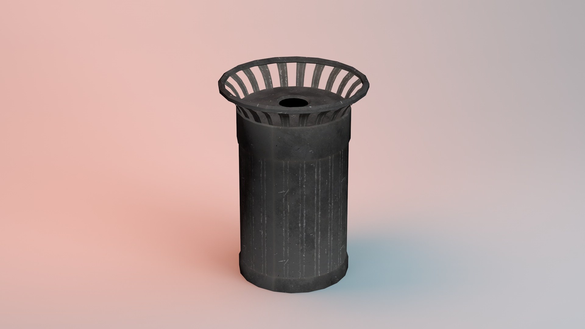 3D Model Garbage Can - TurboSquid 1831419