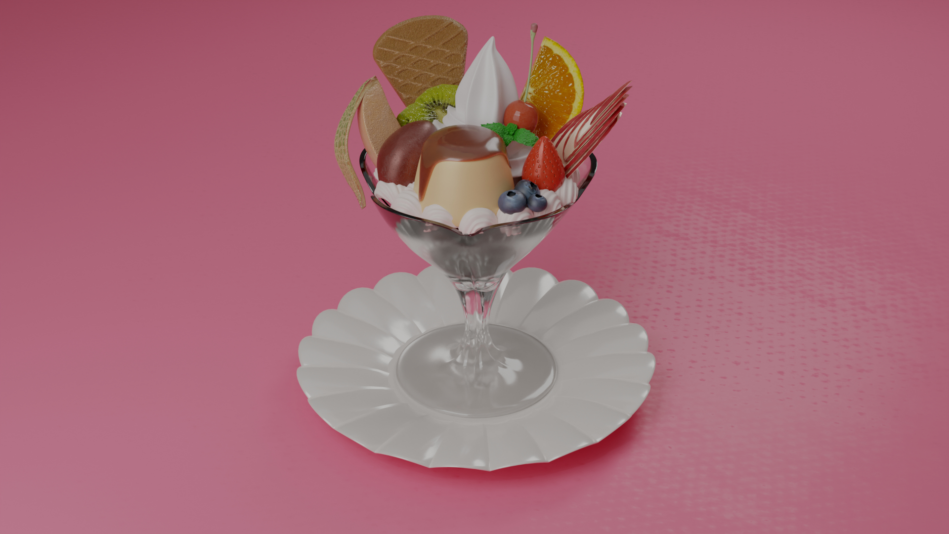 Parfait 3D Model - TurboSquid 1999078