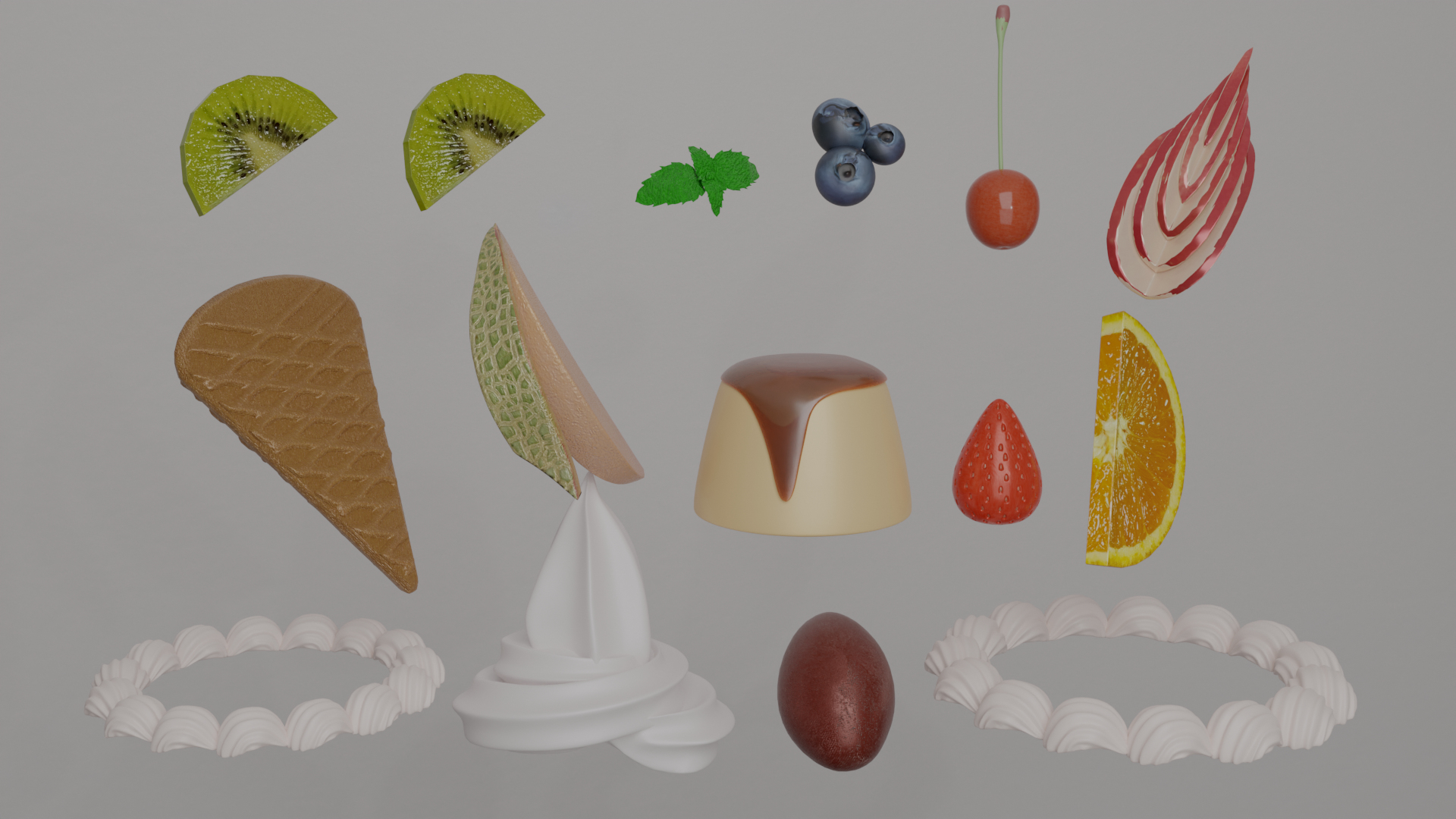 Parfait 3D model - TurboSquid 1999078