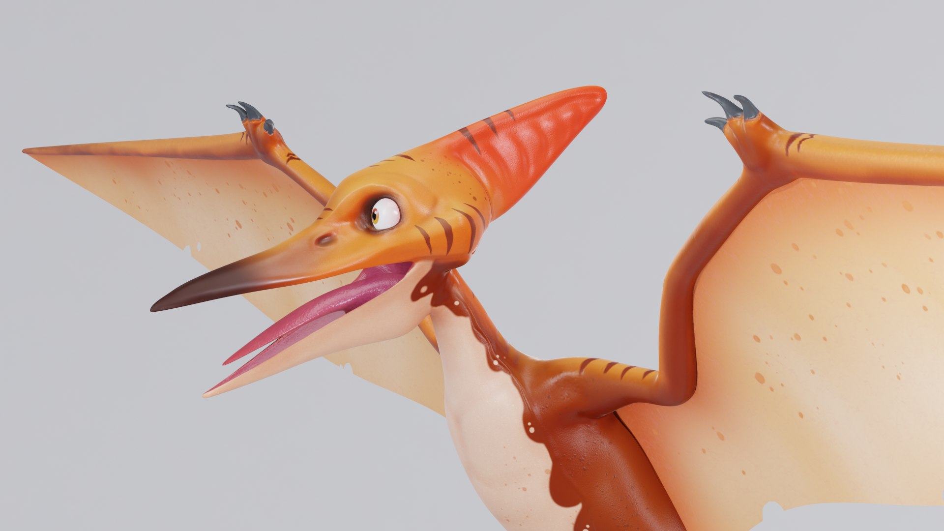 Pterosaur DinoWoo 3D - TurboSquid 2065134
