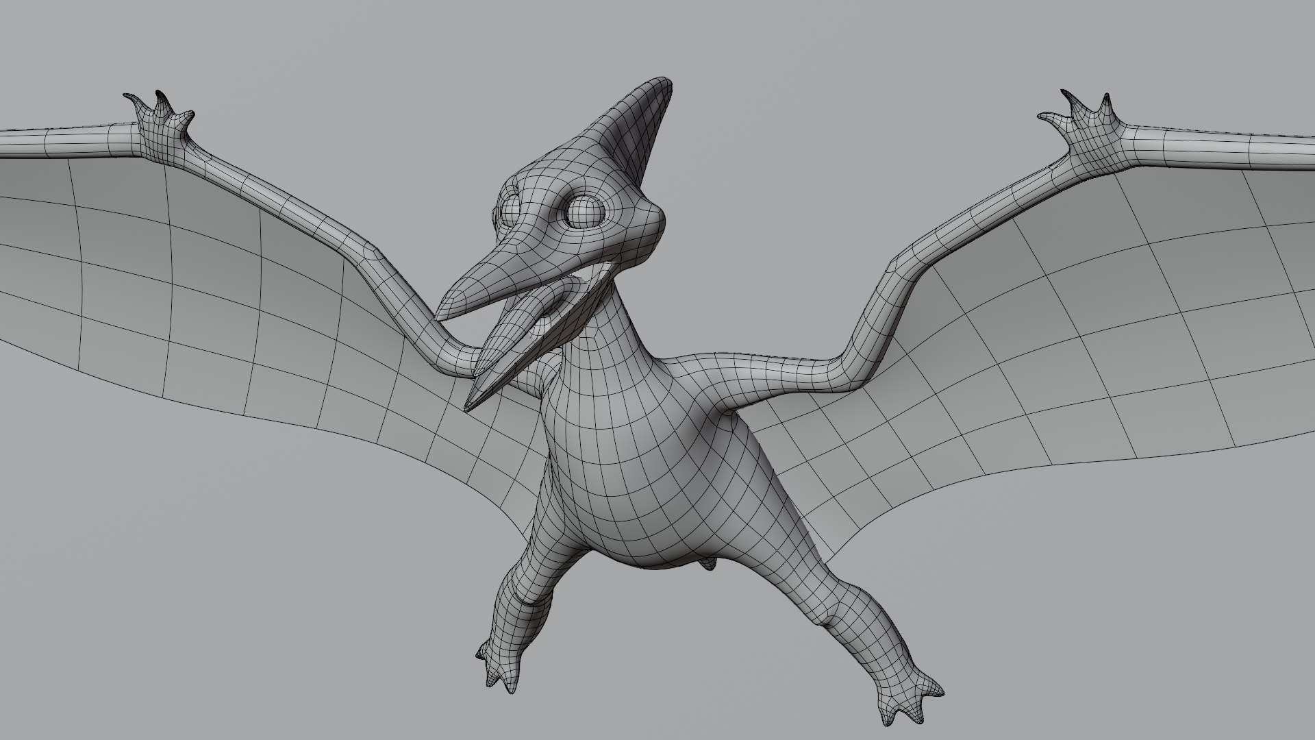 Pterosaur DinoWoo 3D - TurboSquid 2065134