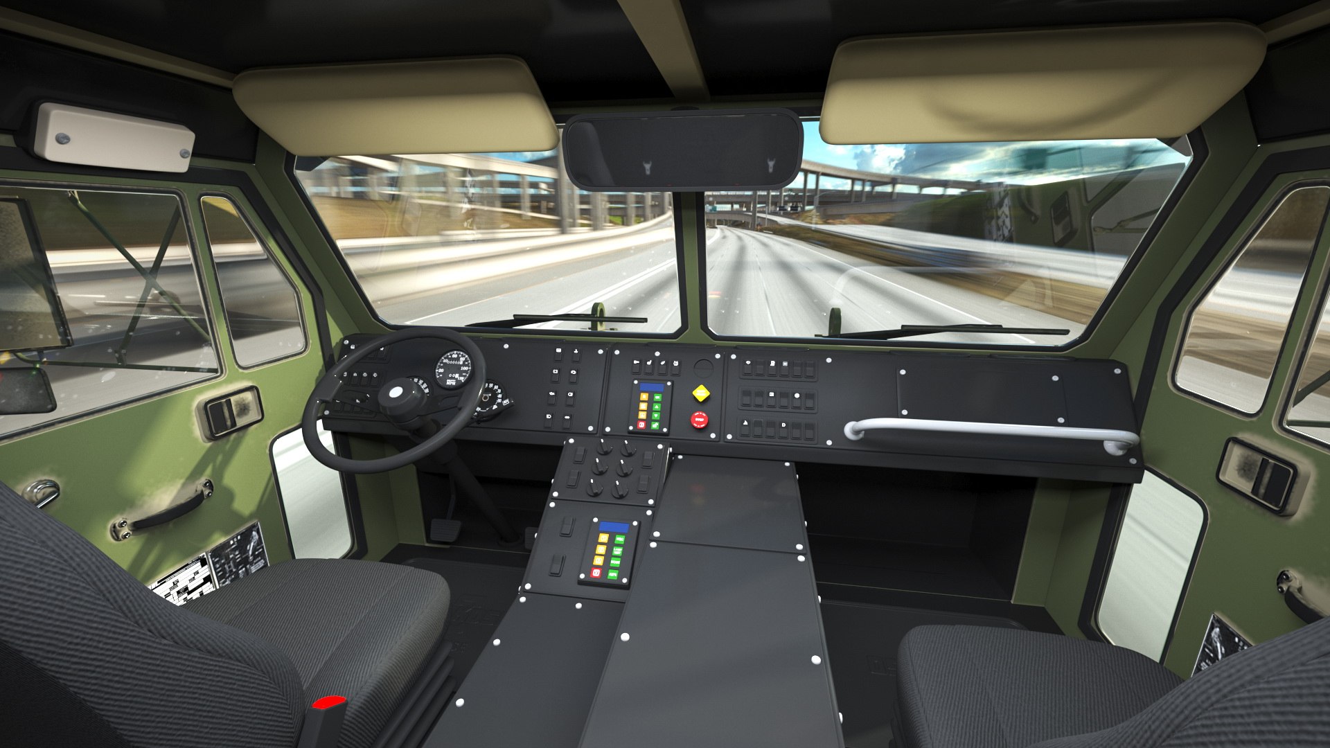 Transporter Oshkosh Global HET A1 with M1 Abrams 3D model - TurboSquid ...