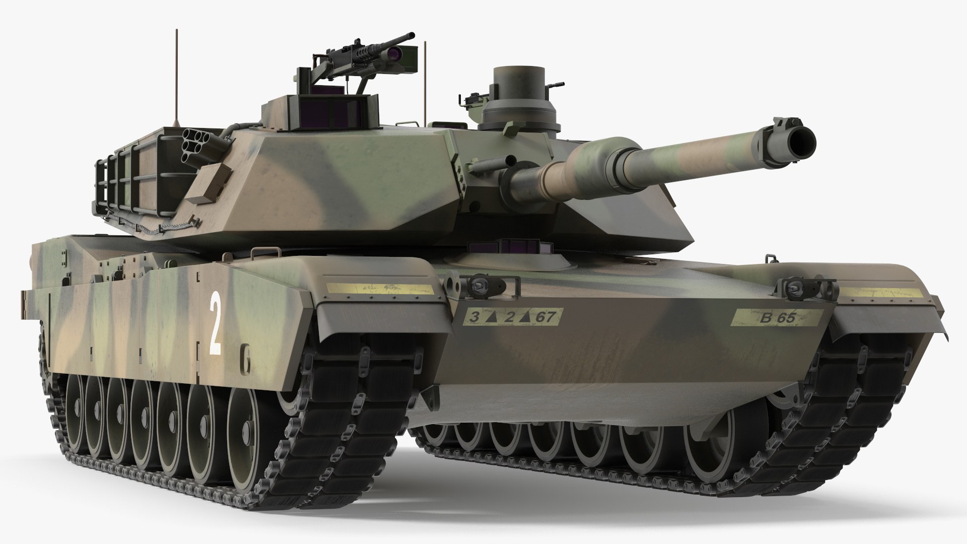 Transporter Oshkosh Global HET A1 with M1 Abrams 3D model - TurboSquid ...