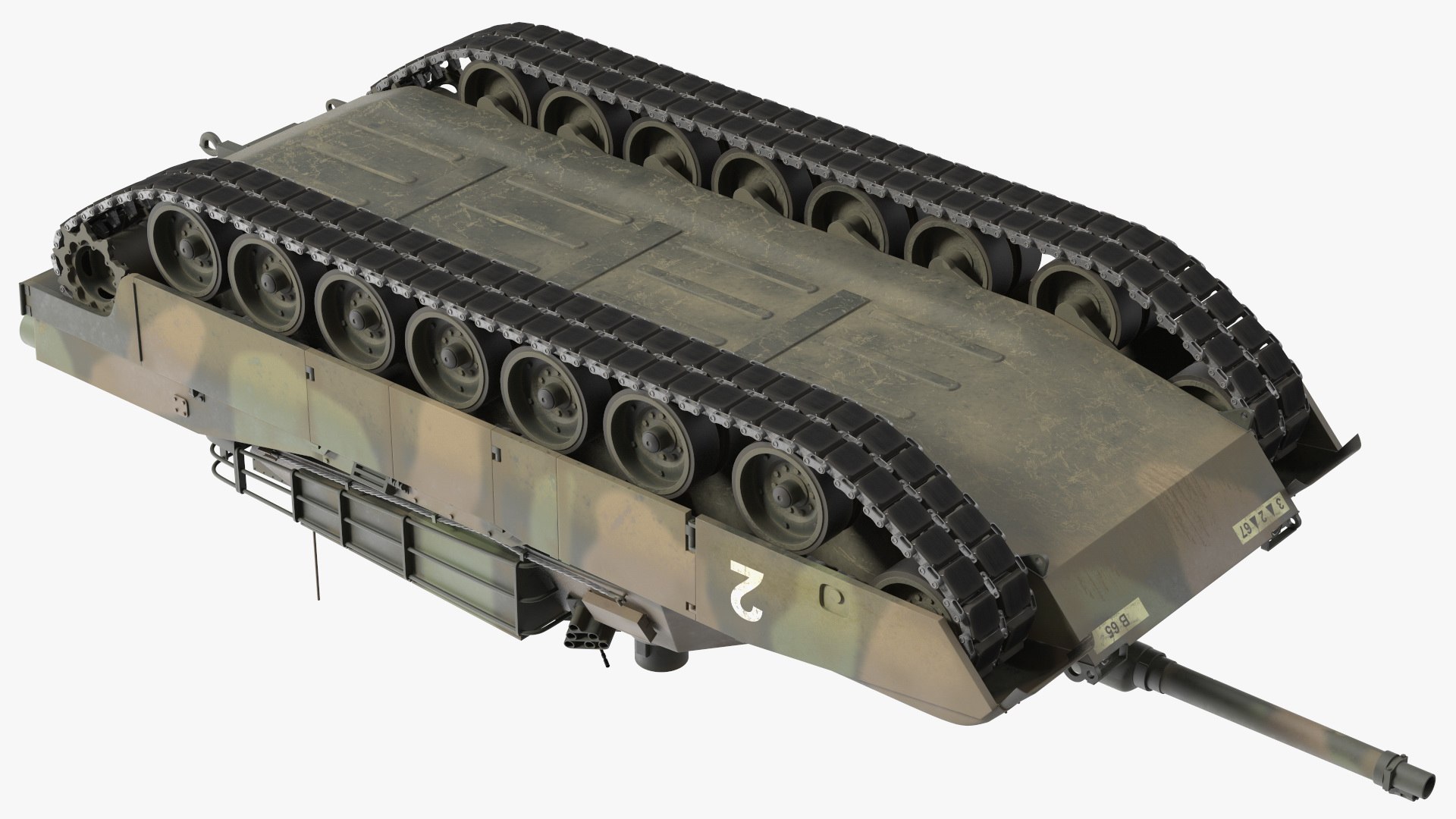 Transporter Oshkosh Global HET A1 with M1 Abrams 3D model - TurboSquid ...