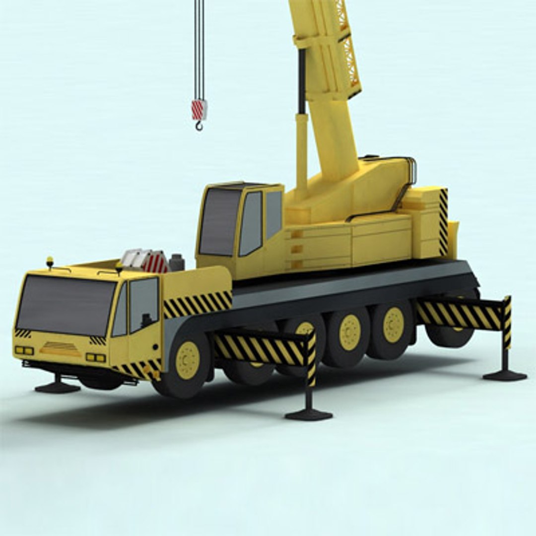 3d Model Crane