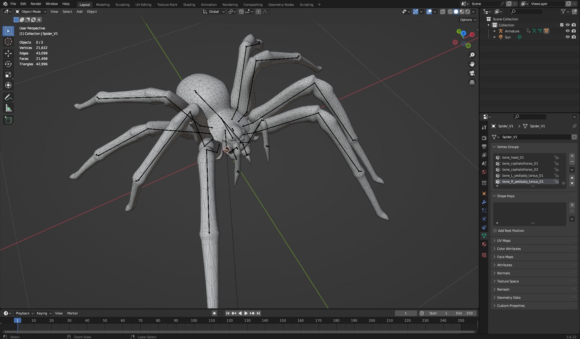 Spider-V2 3D Model - TurboSquid 2512157