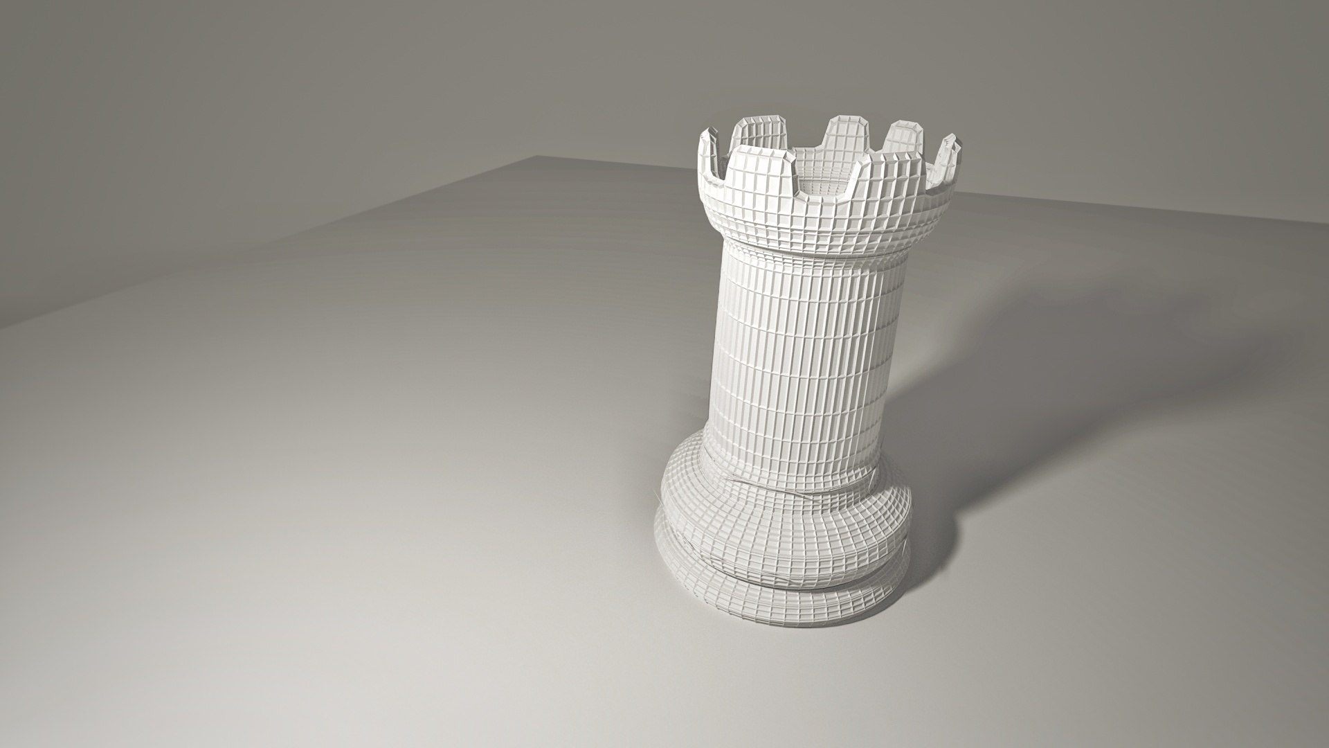 3D Chess Piece Rook Model - TurboSquid 1376360