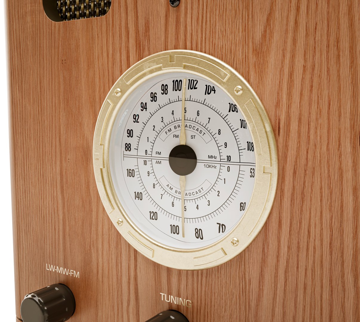 Bush Antique 1934 Radio Model - TurboSquid 1738718