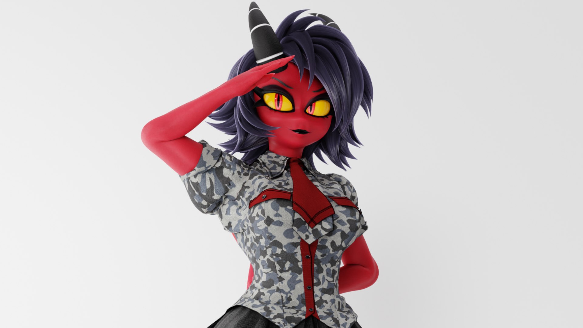 3D Millie - Demon Cow Girl Rigged - TurboSquid 2321509