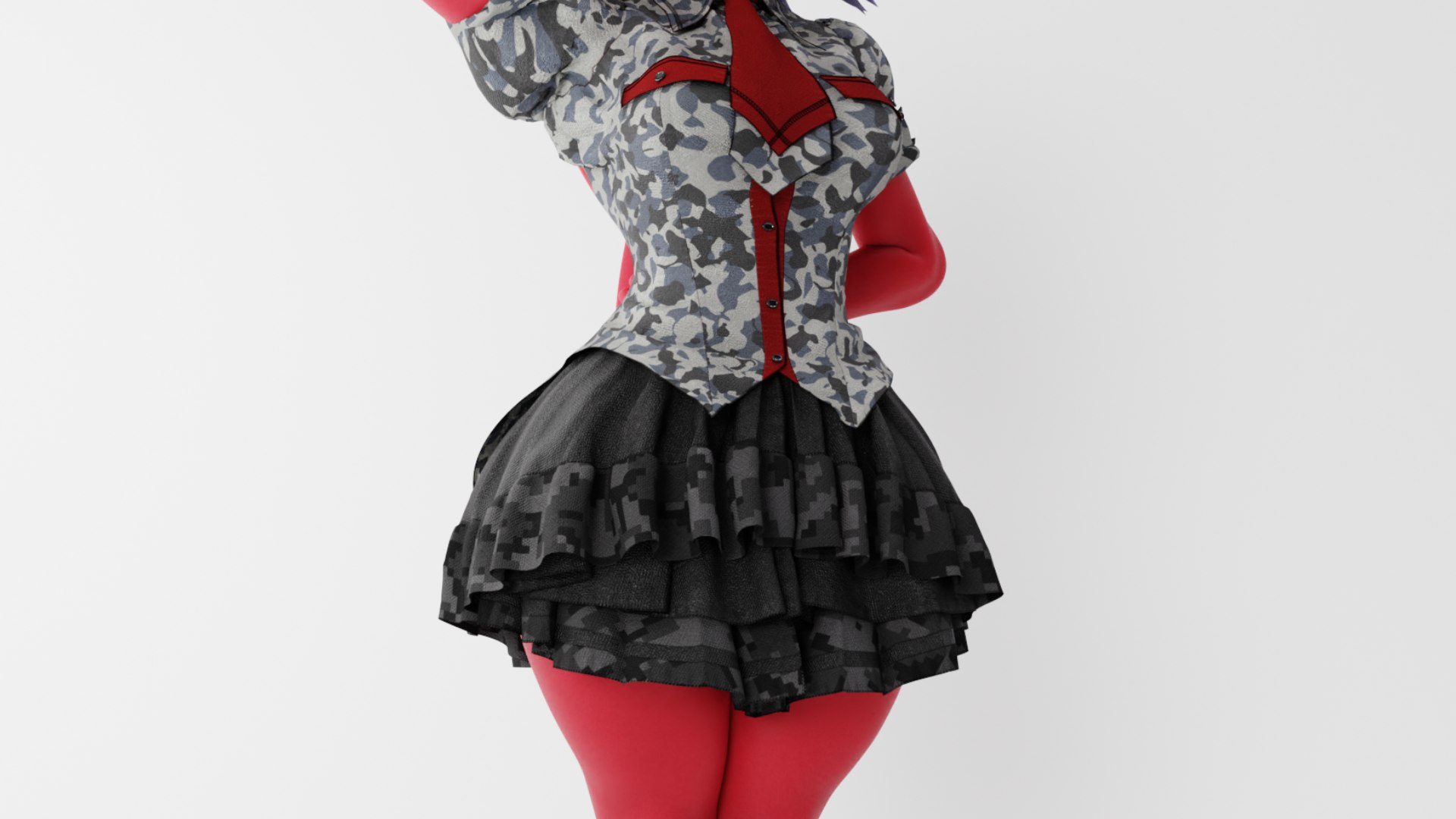 3D Millie - Demon Cow Girl Rigged - TurboSquid 2321509