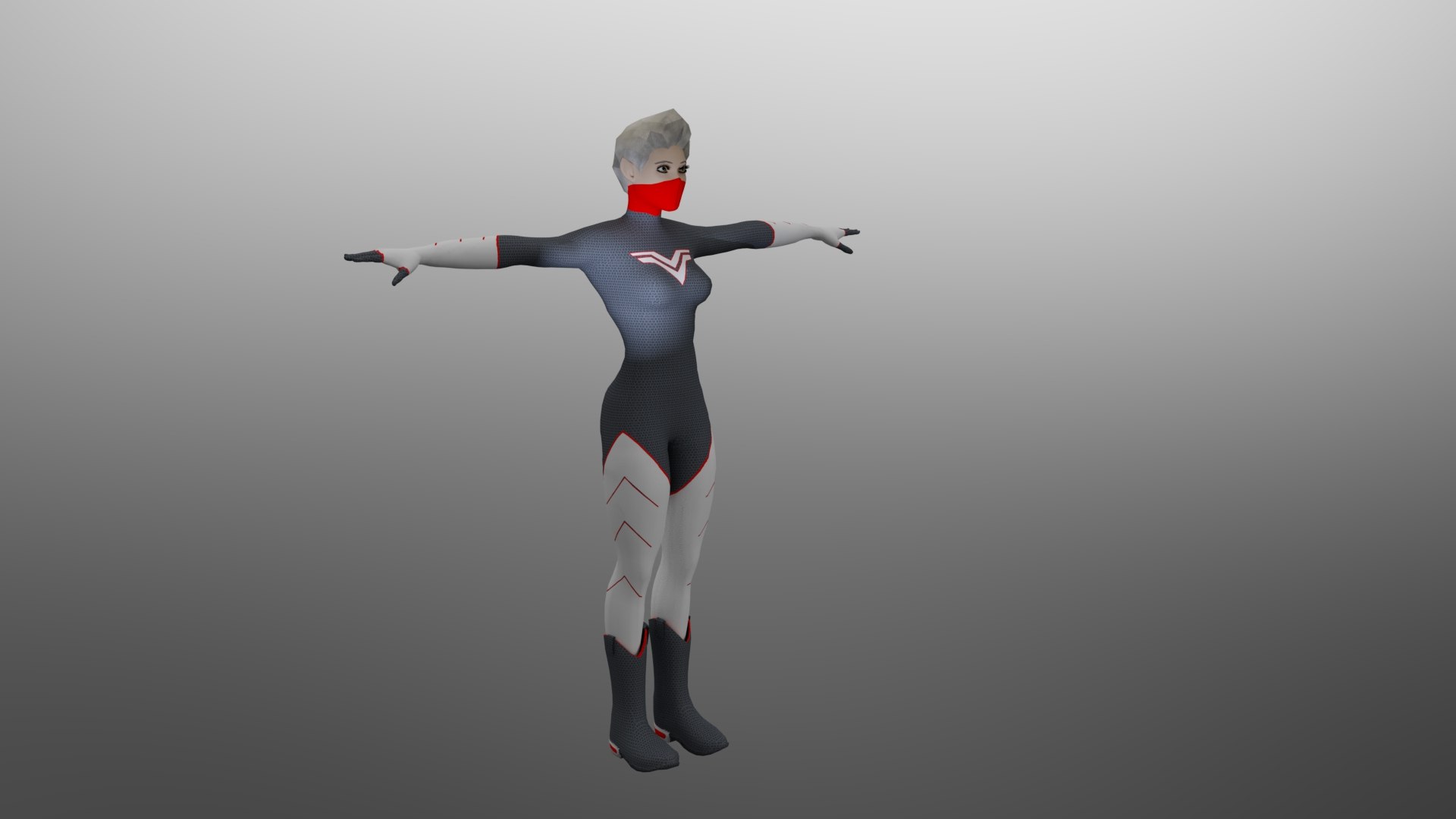 3D model lady kara female rigged - TurboSquid 1232393
