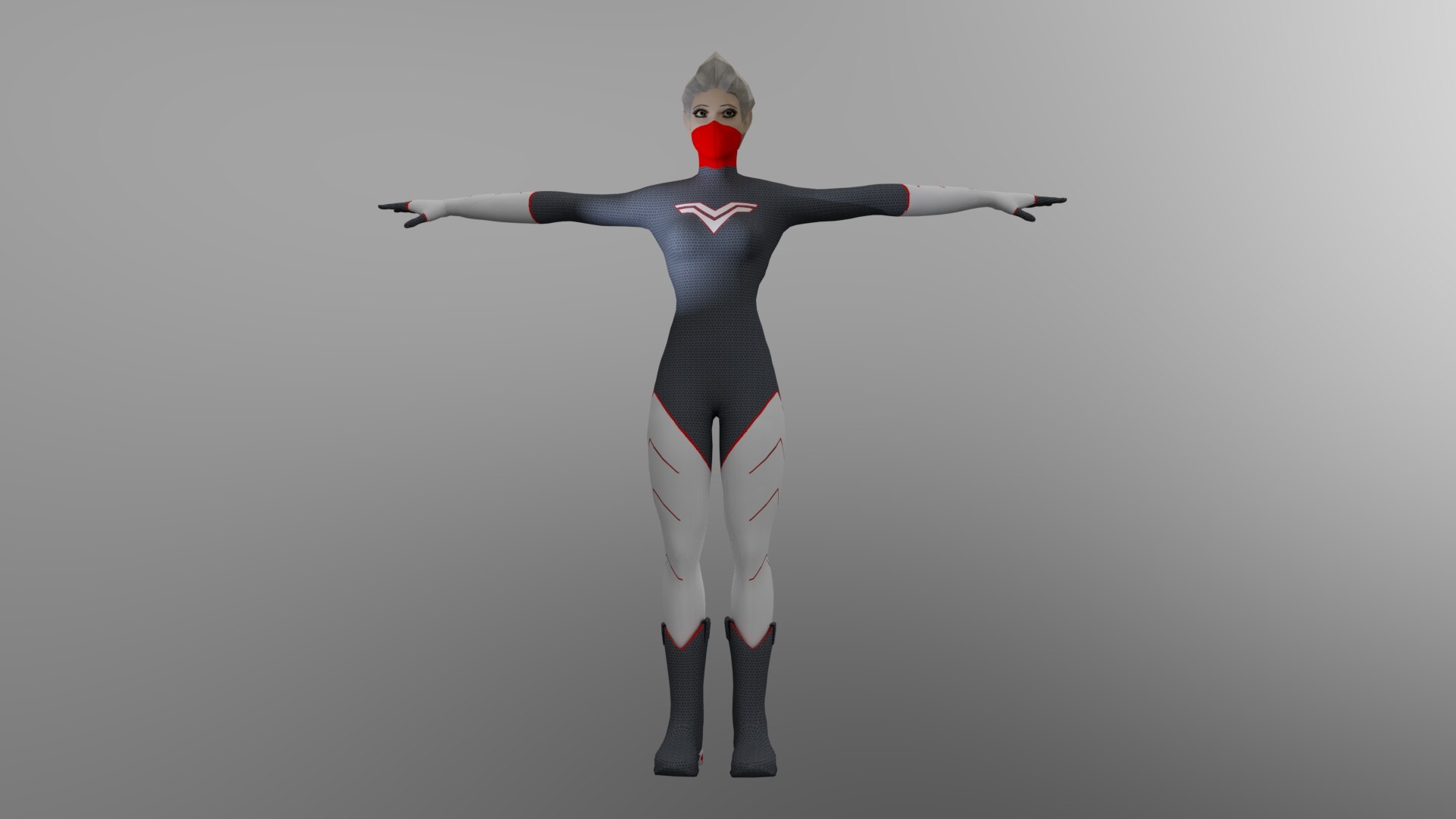 3D model lady kara female rigged - TurboSquid 1232393