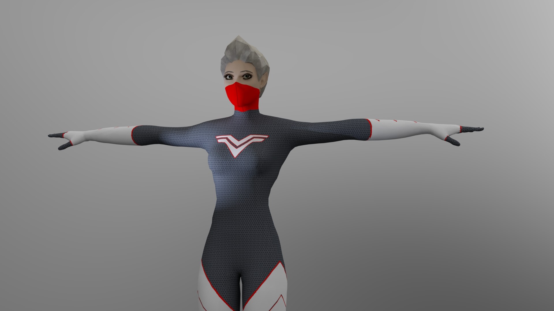3D model lady kara female rigged - TurboSquid 1232393