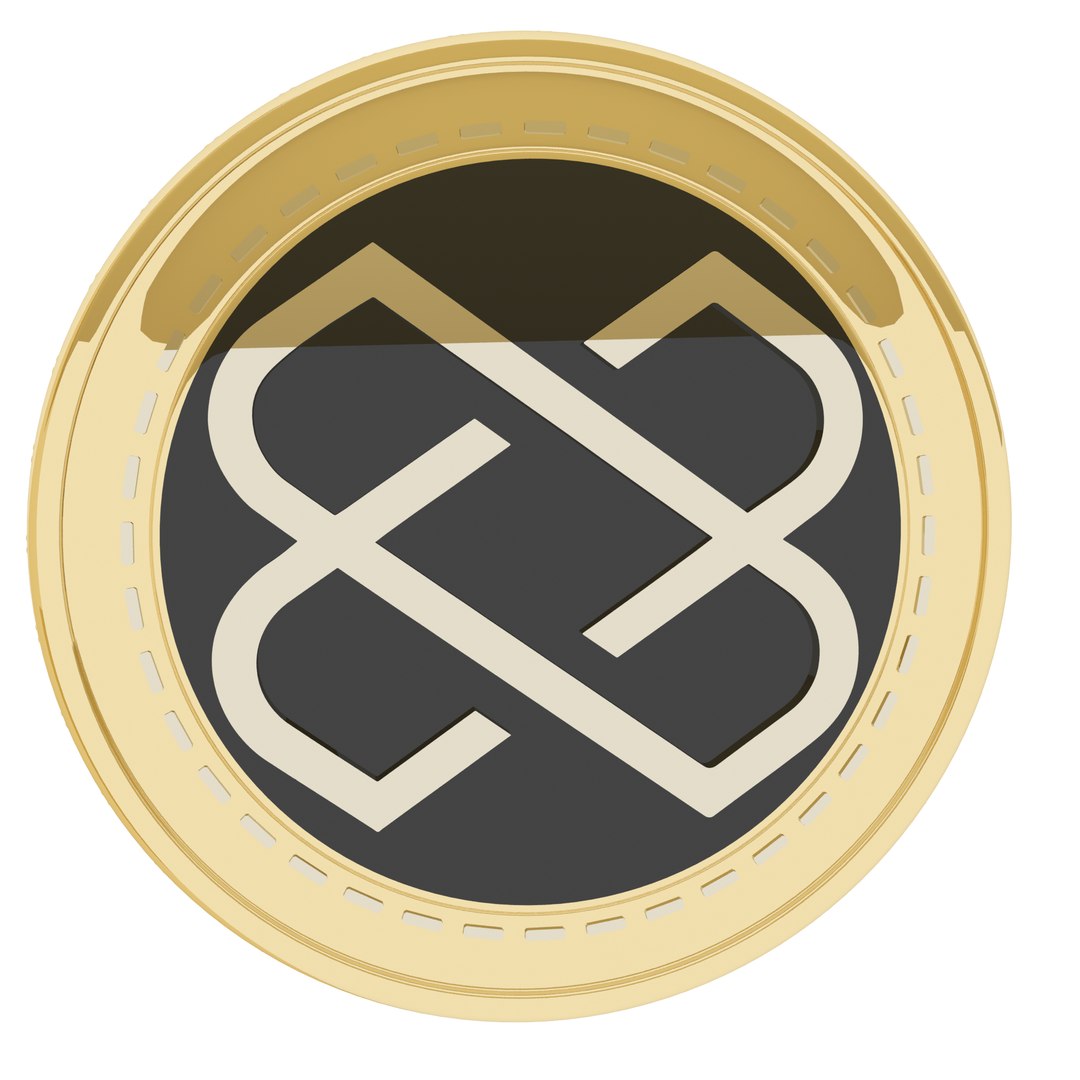 3D Loom Network Cryptocurrency Gold Coin model - TurboSquid 1857164