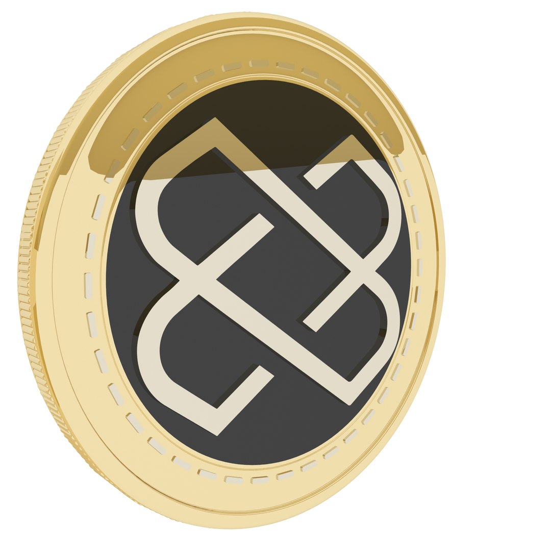 3D Loom Network Cryptocurrency Gold Coin model - TurboSquid 1857164