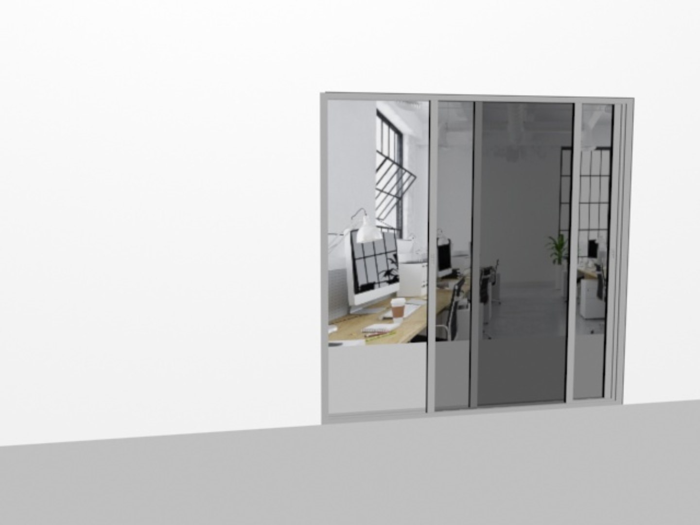 3D Model Glassdoor - TurboSquid 1331443