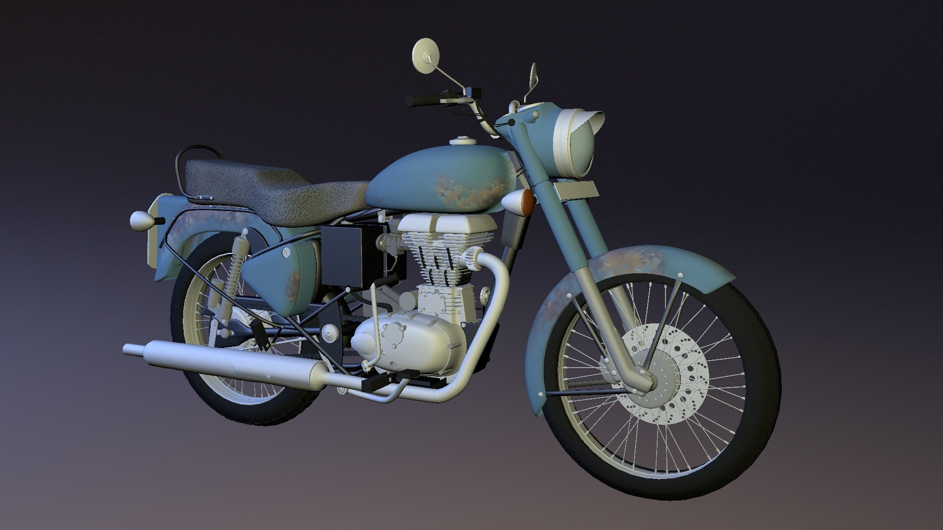 Motorcycle Motorbike Model - TurboSquid 1571486